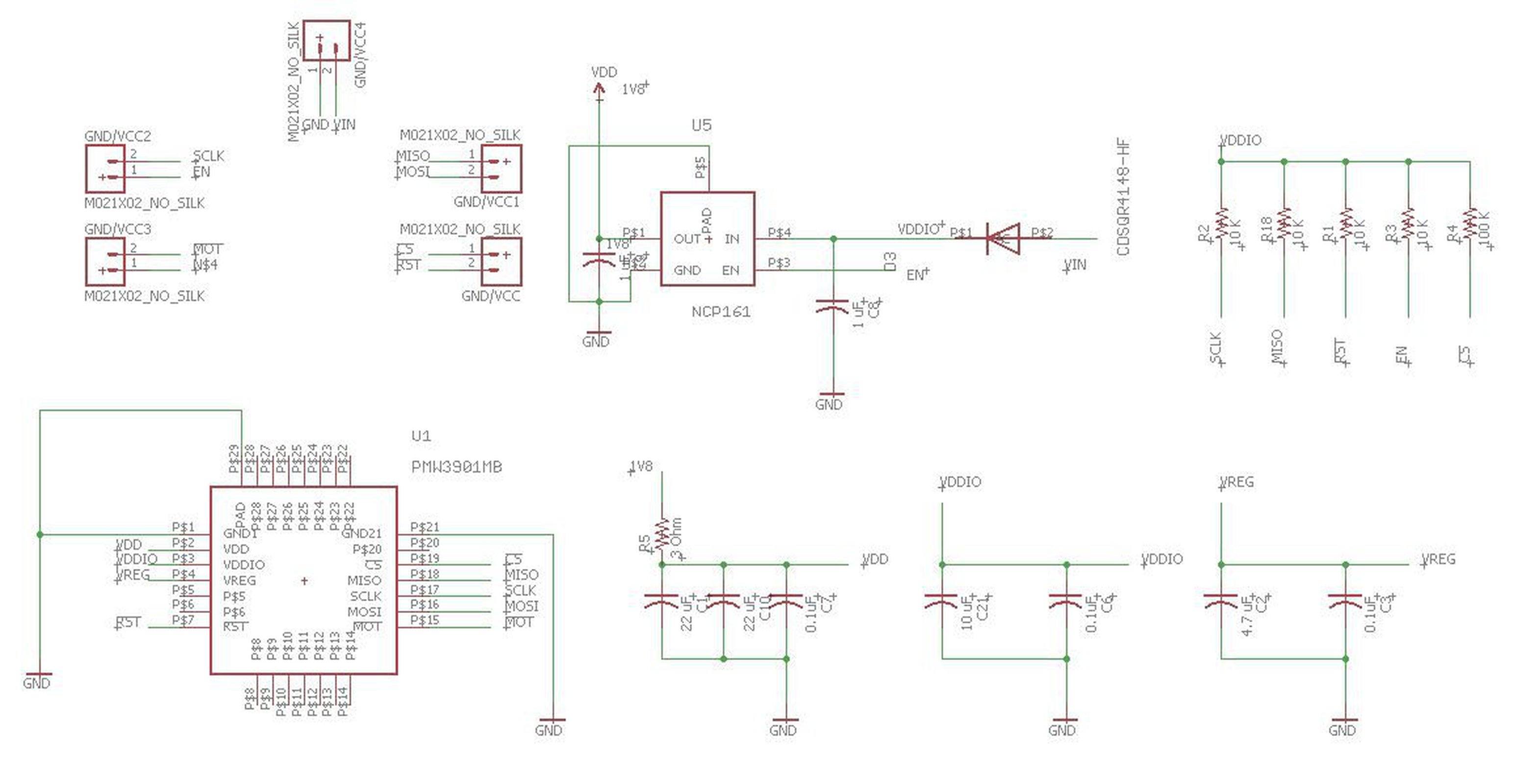 PMW3901 Optical Flow Sensor from Pesky Products on Tindie