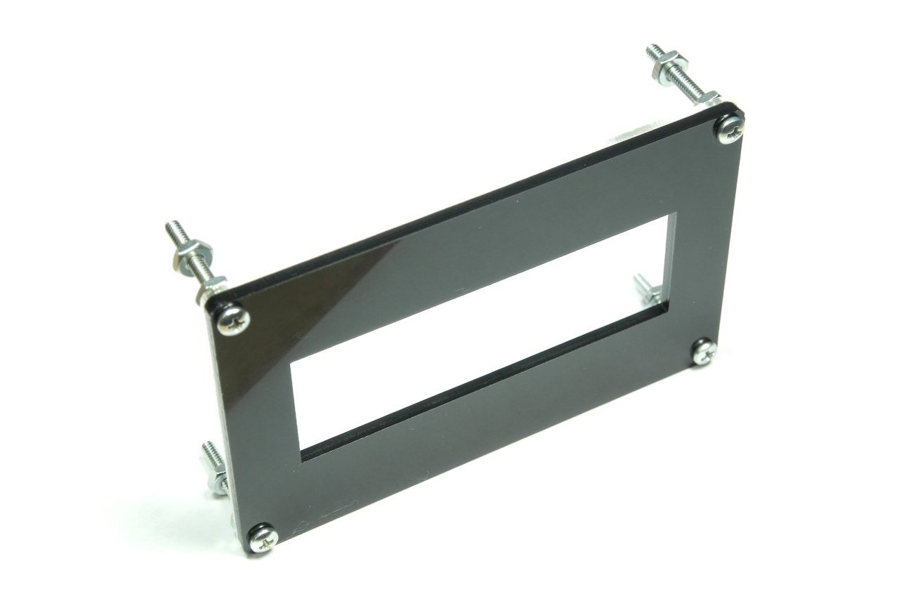 20x4 LCD Bezel with Clear Backplate from Widgeneering on Tindie
