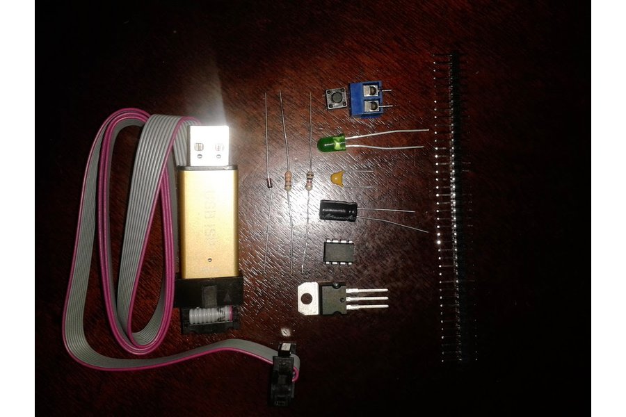 USBasp Atmel ICSP programmer. (USBisp). from WeisTekEng on Tindie