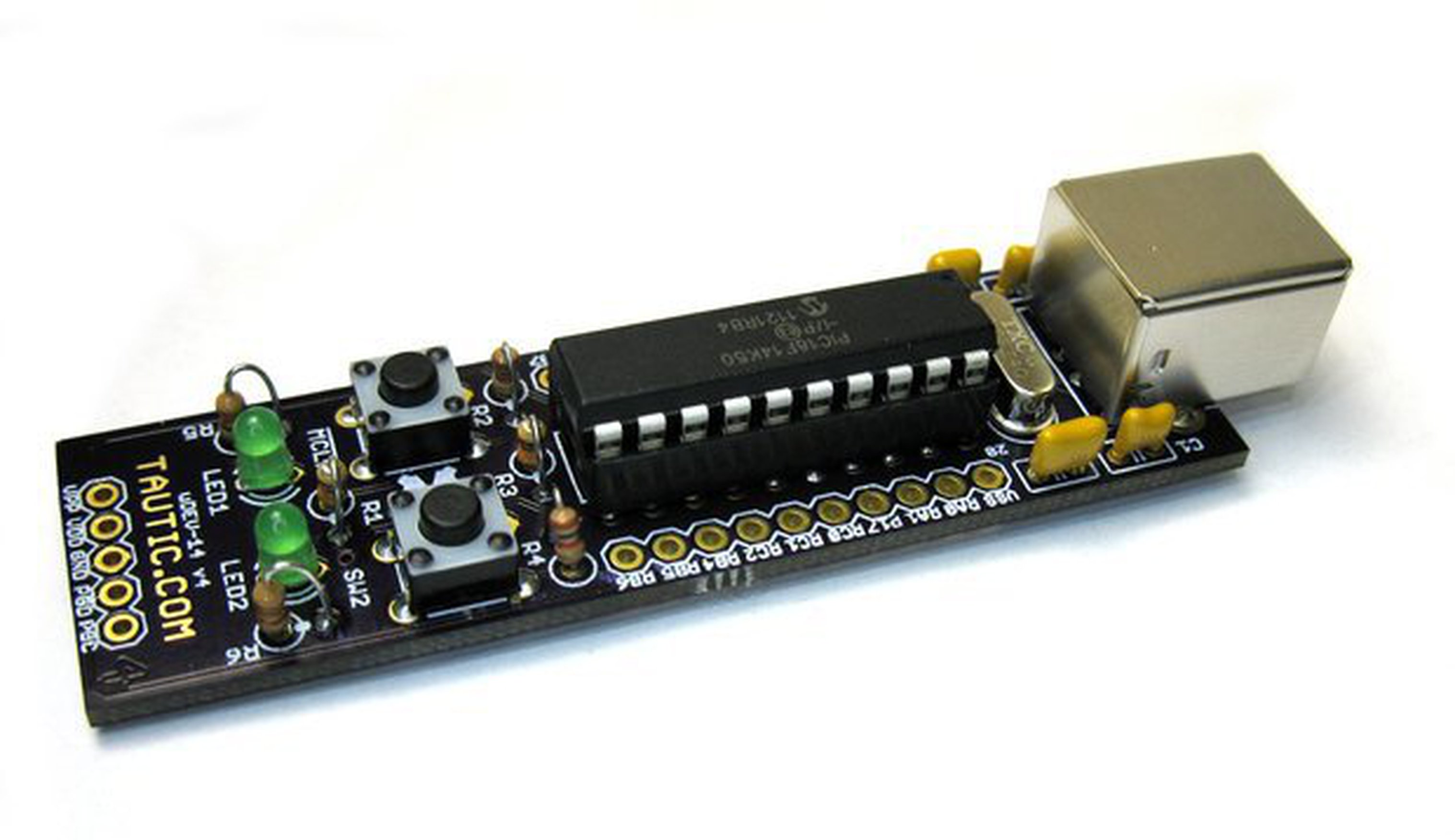 PIC18F14K50 USB Development Kit from TAUTIC ELECTRONICS LLC on Tindie