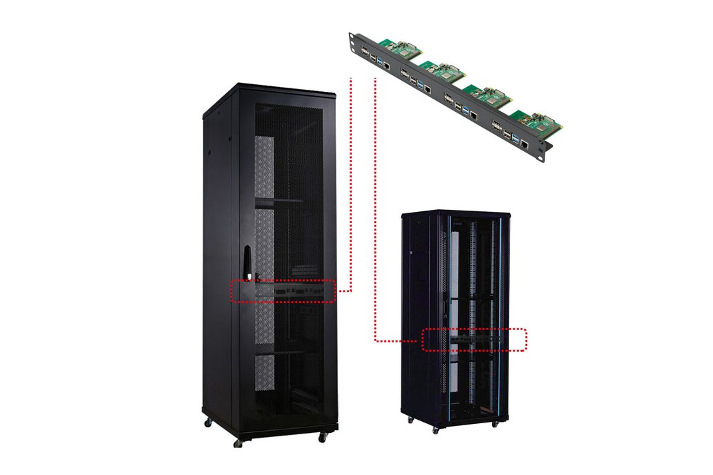 raspberry pi server rack