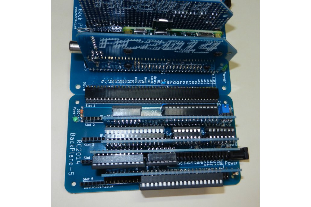 Backplane 5 for RC2014 - Z80 Homebrew Computer from RFC2795 Ltd on Tindie