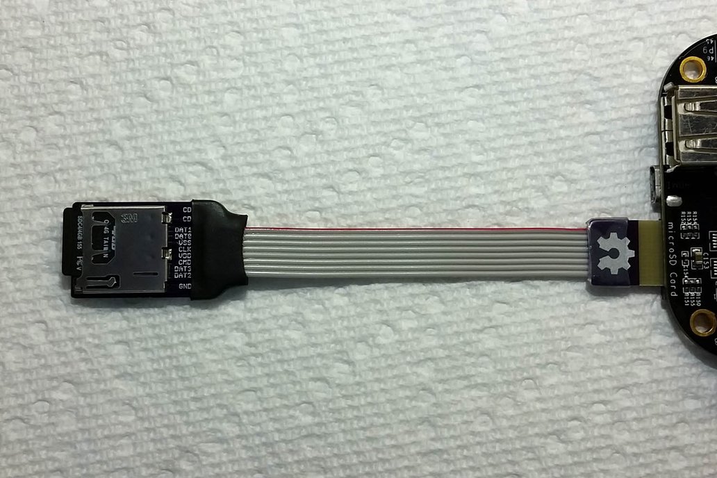 micro SD extension cord from TEM Products on Tindie
