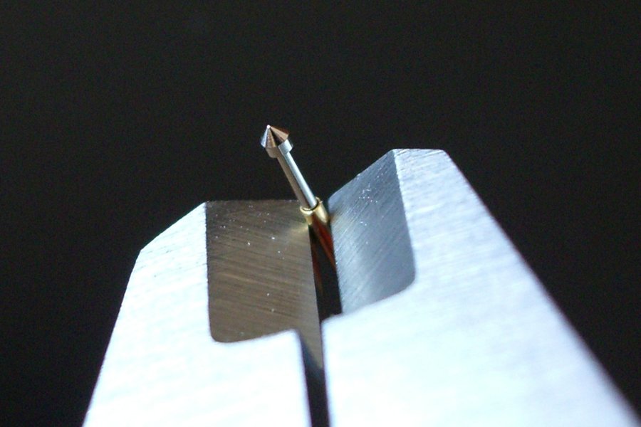 Tiny AVR-ISP pogo-pin programming adapter from madworm on Tindie