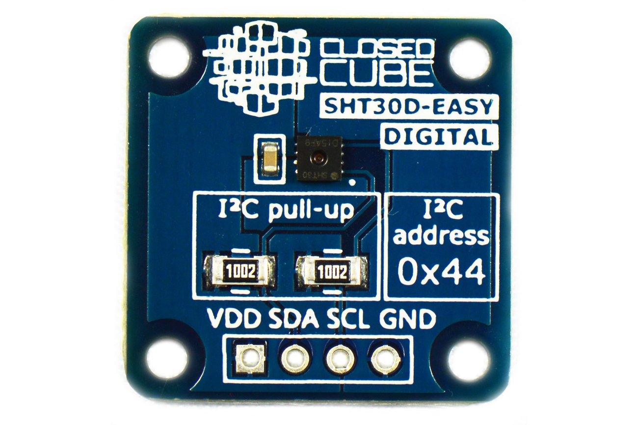 SHT30 Digital Humidity & Temperature Sensor Module from Closedcube on ...