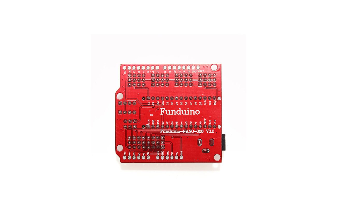 Multi-Function Funduino Nano Shield from Mmm999 on Tindie