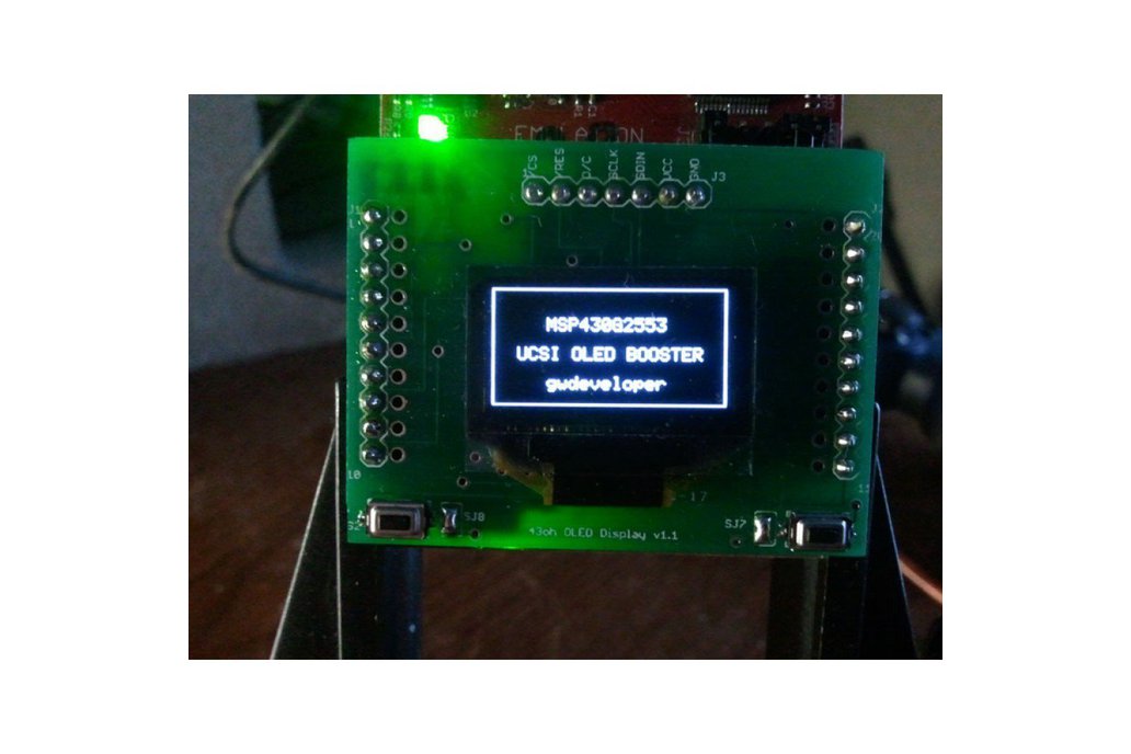 The Terminal - OLED Breakout Board/MSP430 Launchpad BoosterPack from ...