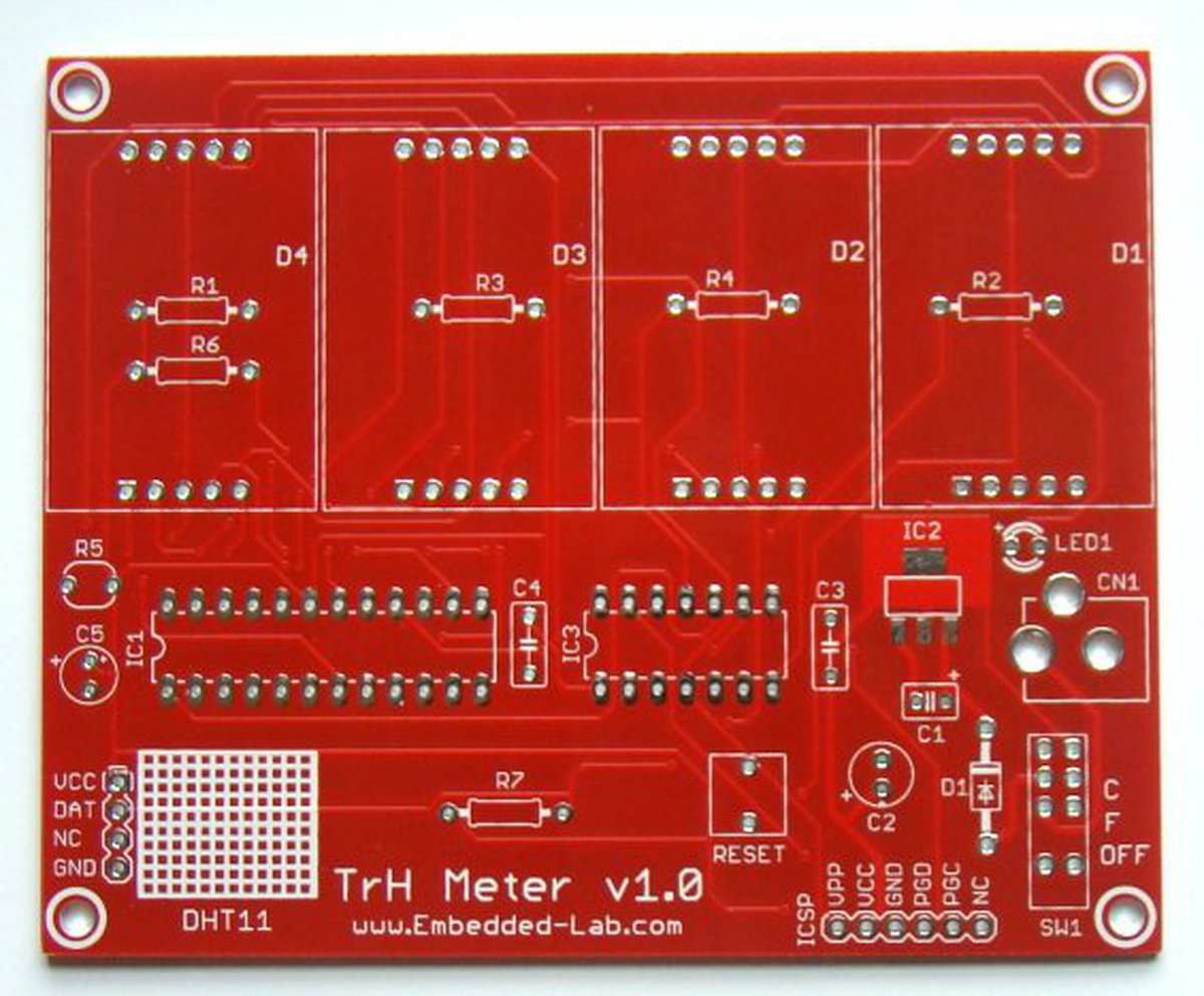 TrH Meter Kit from Embedded Lab on Tindie