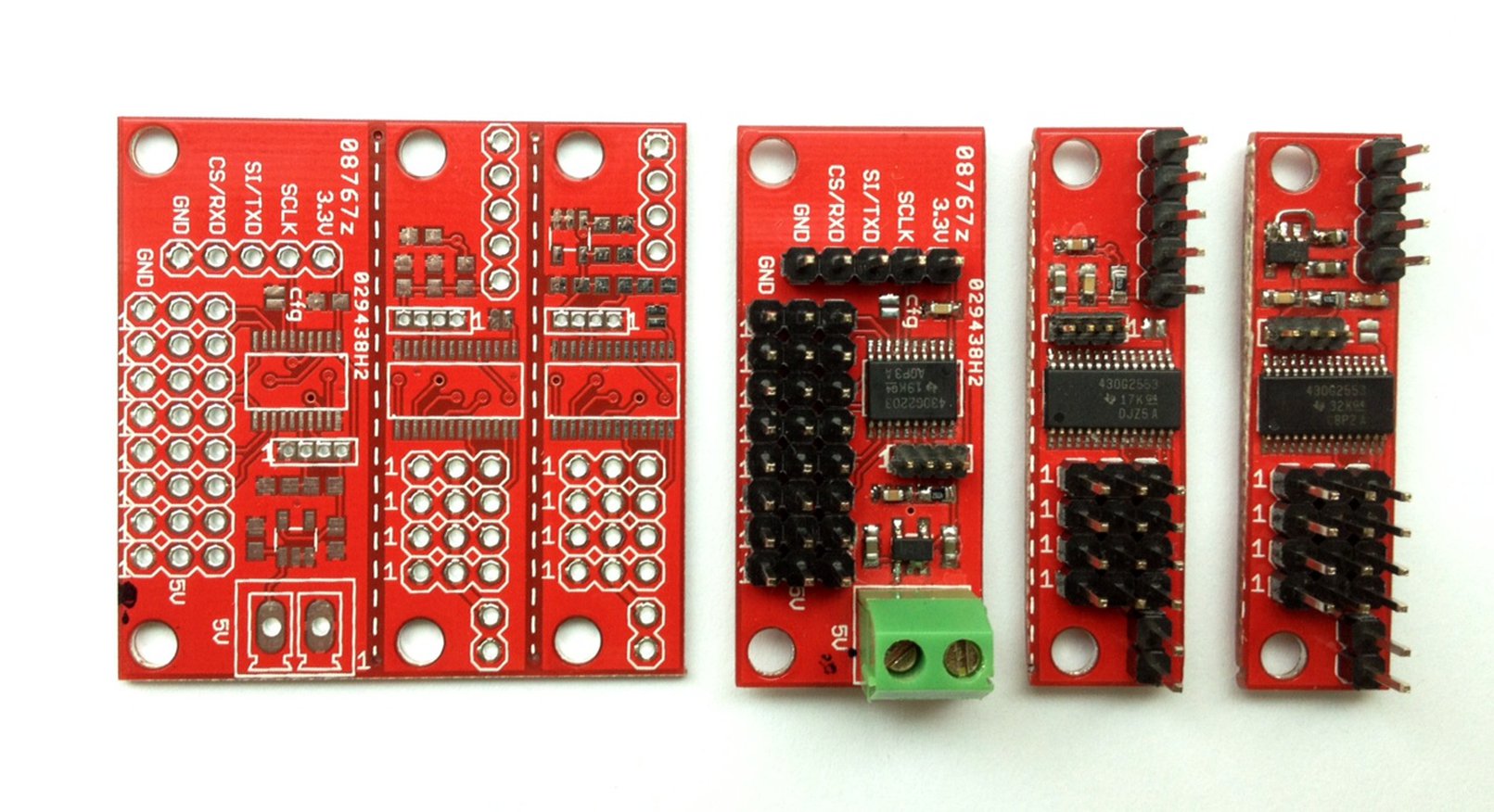 Servo Controller PCB set from RobG on Tindie
