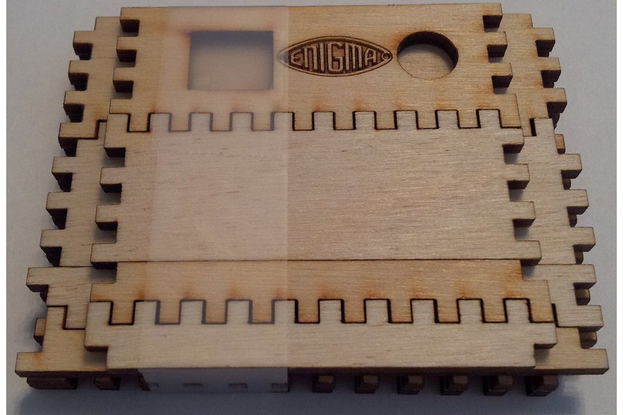 Arduino Enigma I M3 M4 Machine Simulator W Case From Arduinoenigma On Tindie 