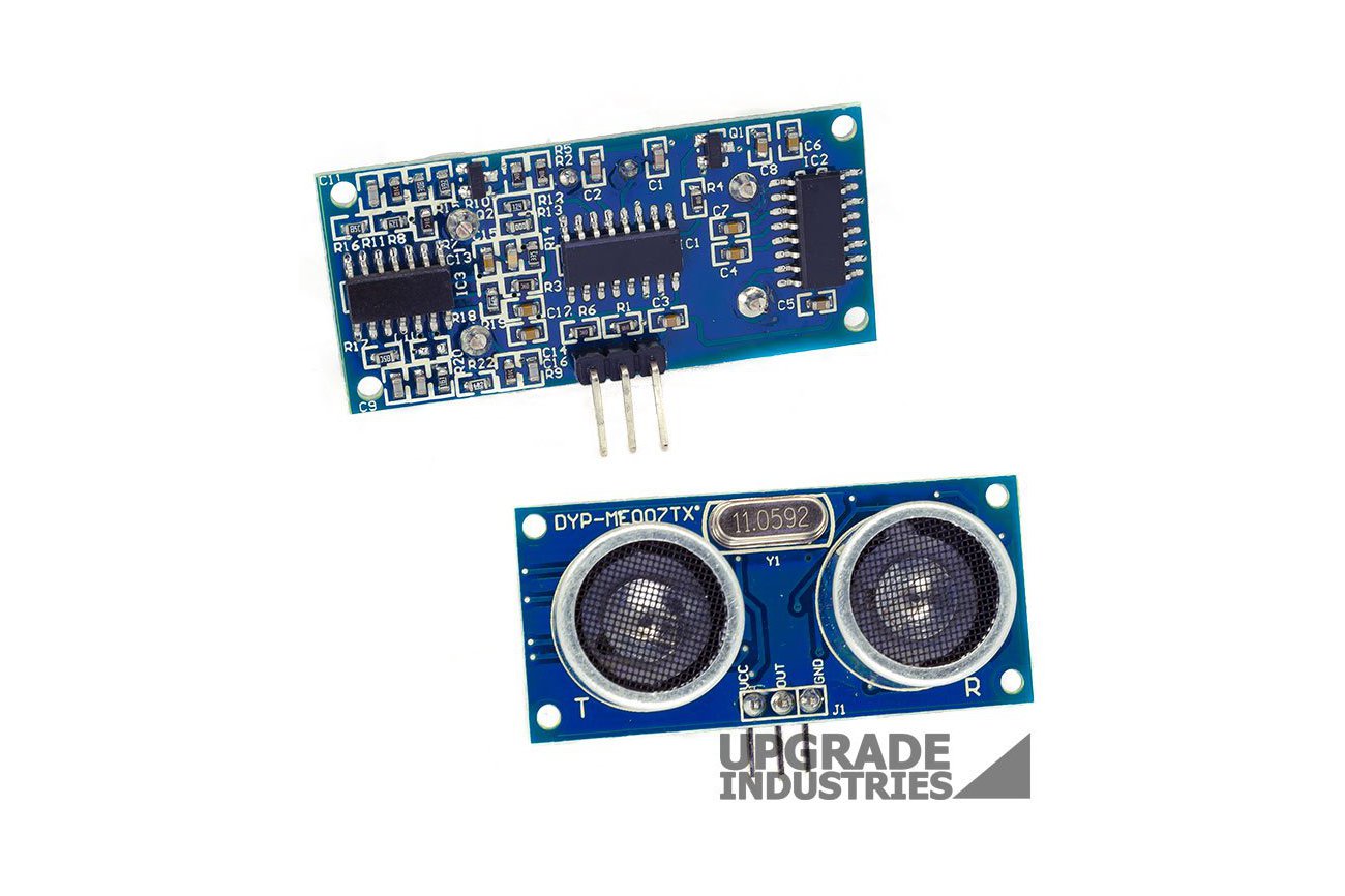 Serial Ultrasonic Distance Sensor from Upgrade Industries on Tindie
