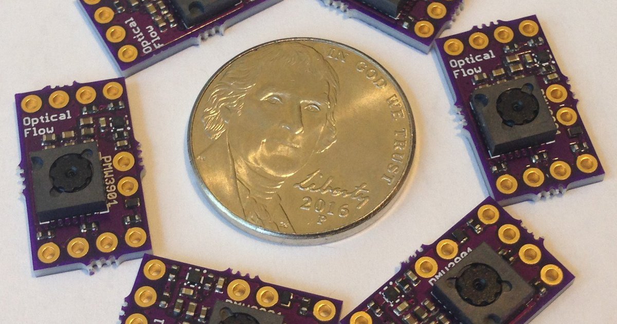 PMW3901 Optical Flow Sensor from onehorse on Tindie