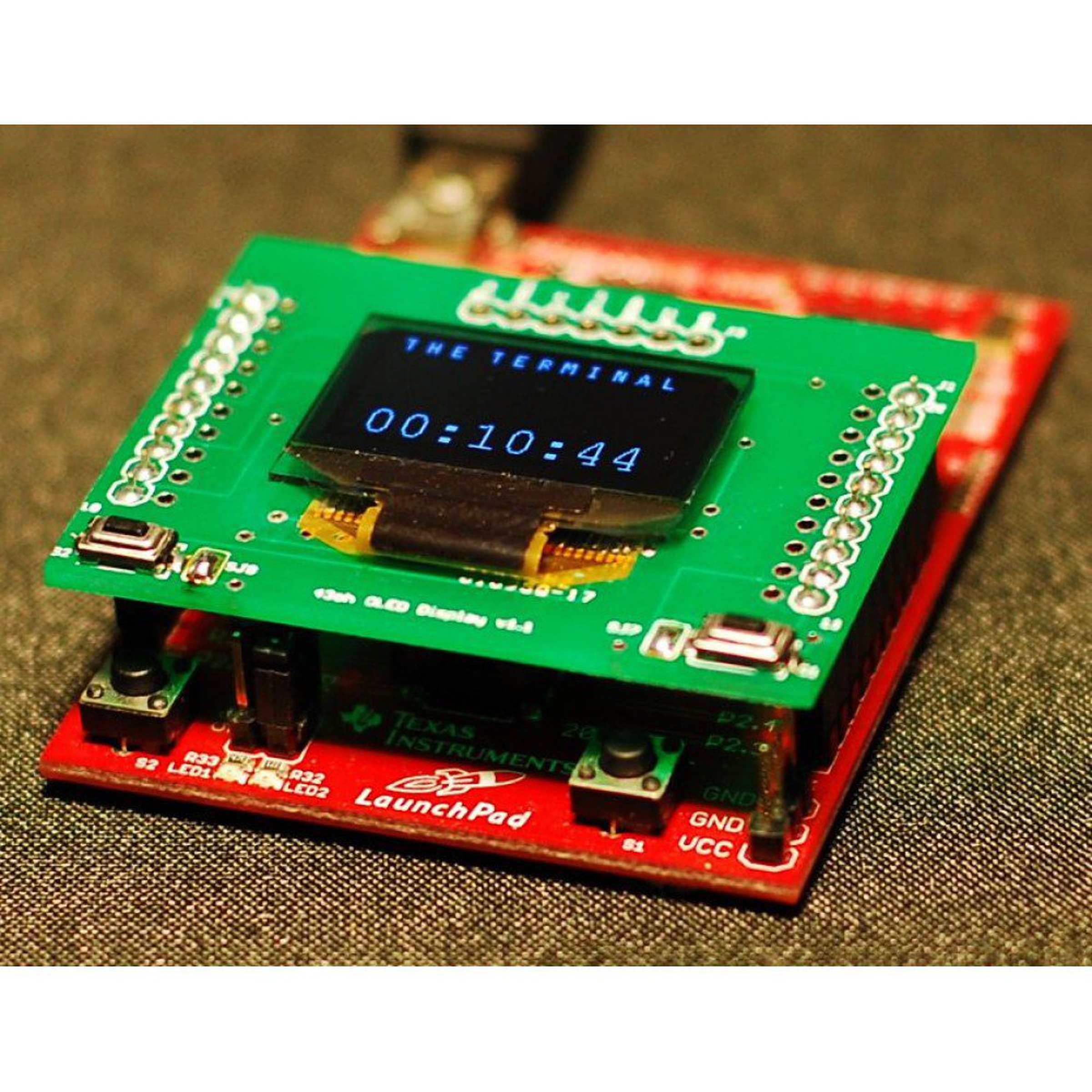 The Terminal - OLED Breakout Board/MSP430 Launchpad BoosterPack from ...