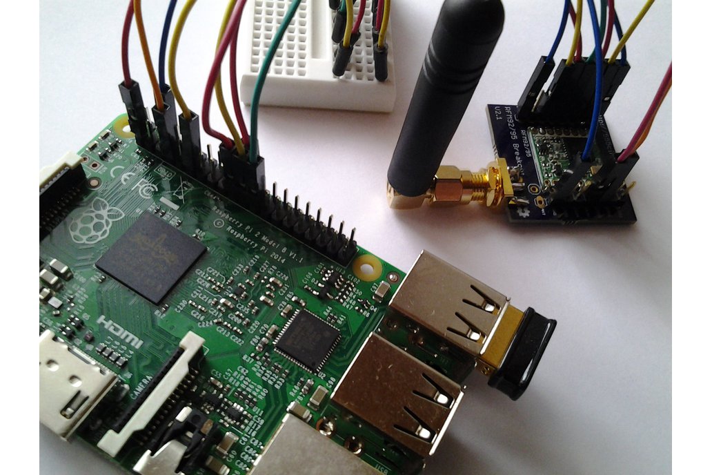 RFM95W Breakout Board for LoRa Applications from arduinopraxis on Tindie