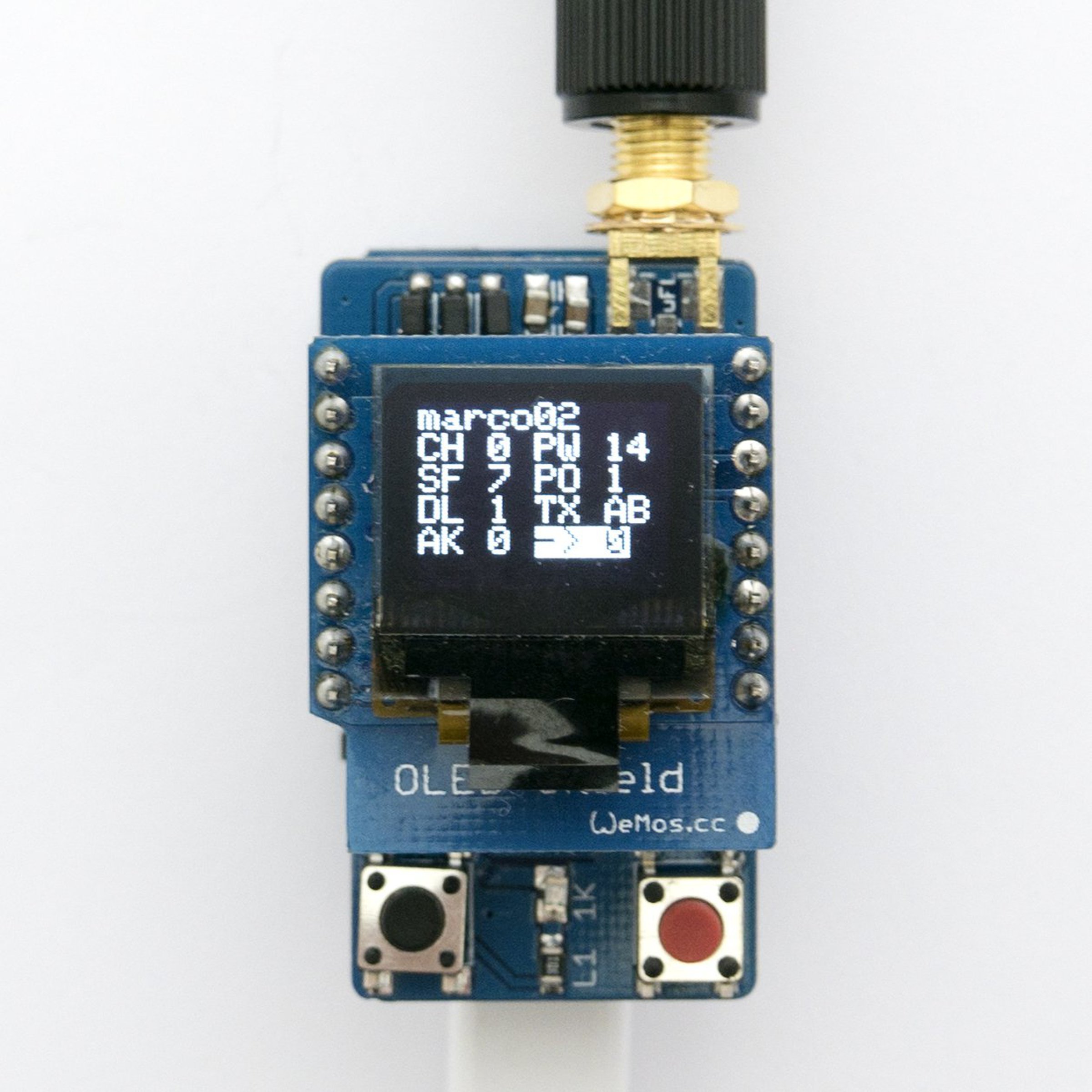 Lora Node 13 868mhz Kit From Goto11 On Tindie
