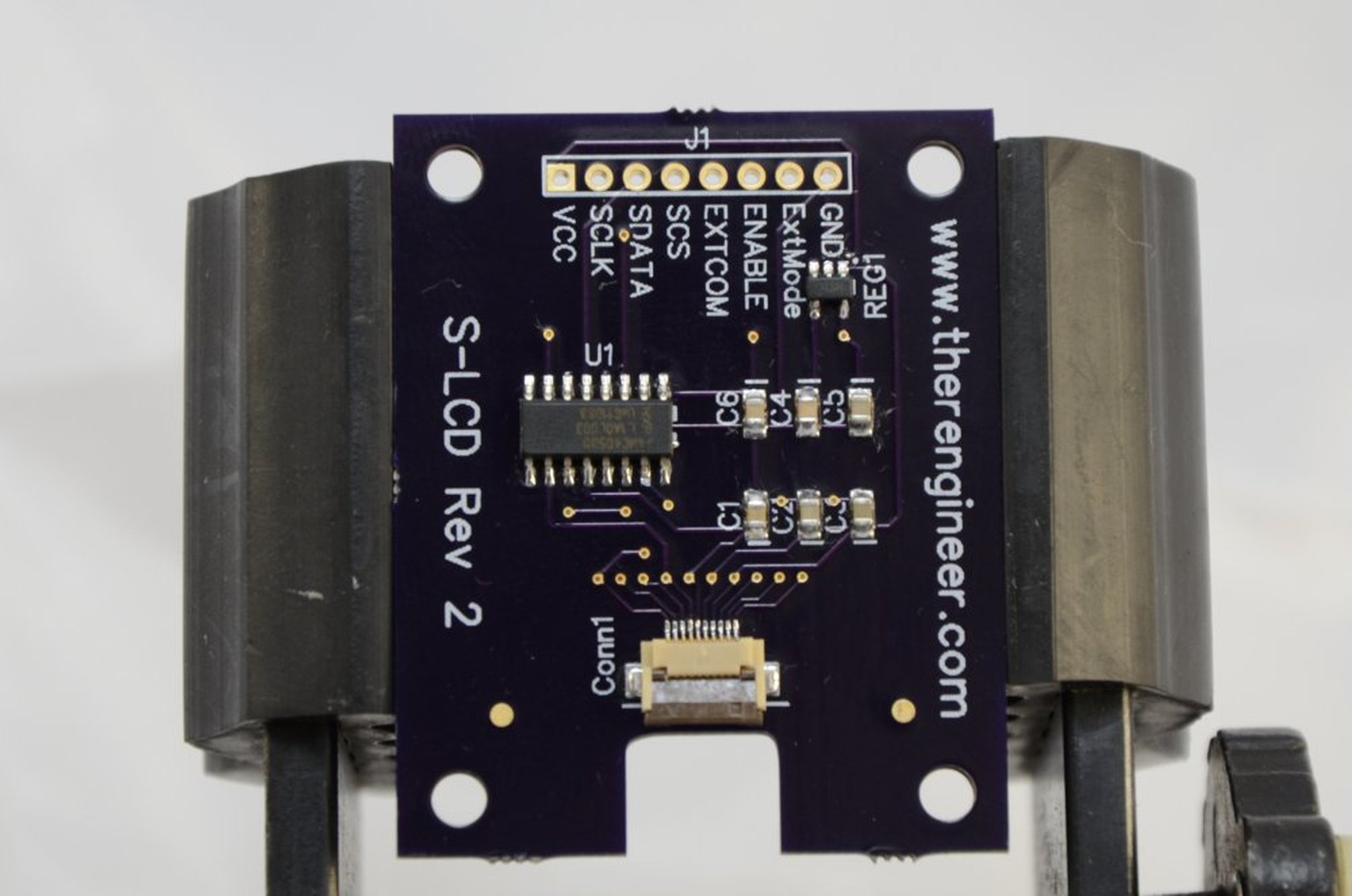 Sharp Memory LCD Breakout and Library from TheRengineer on Tindie