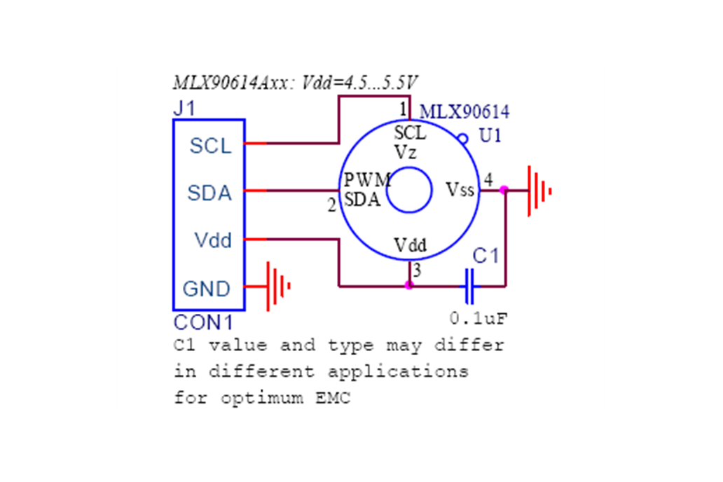Infrared Temperature Sensor (MLX90614) from TechLab on Tindie
