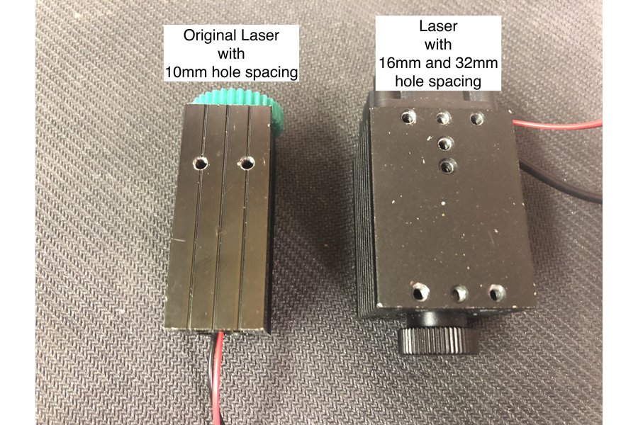 Large Laser Mount for Desktop USB Laser Engravers from xunker on Tindie