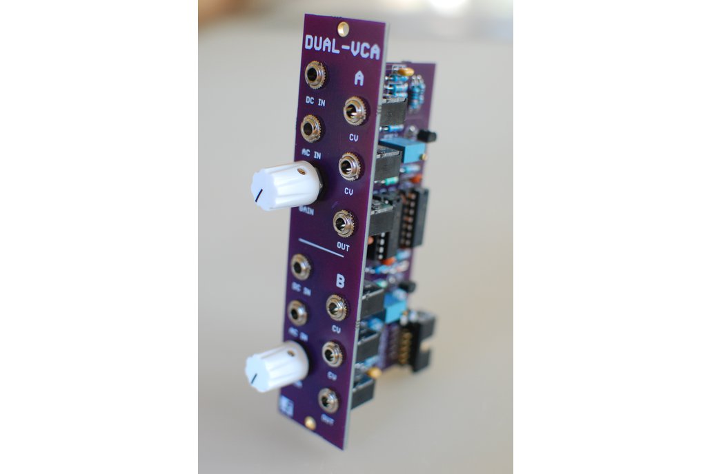 Dual VCA (Eurorack PCB Set) from PMFoundations on Tindie