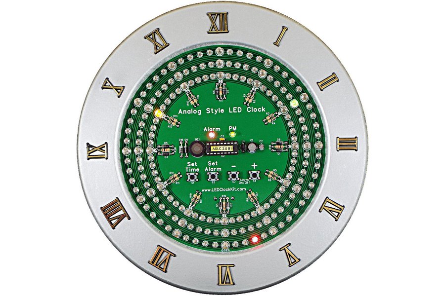 Analog Style LED Clock Kit from Tron_X on Tindie