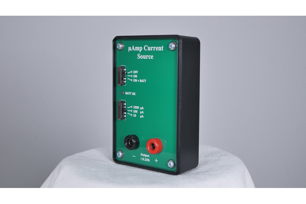 Precision μAmp Current Source from ElectroStore on Tindie