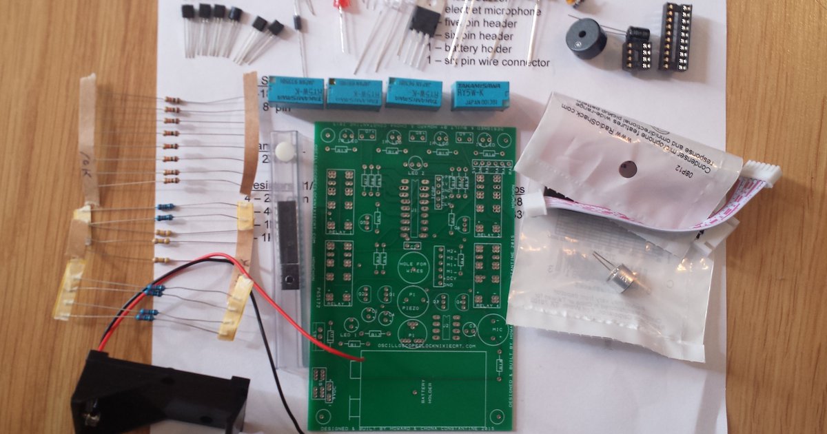 Programmable Robot Chassis Control Board Kit from Oscilloscope clocks ...
