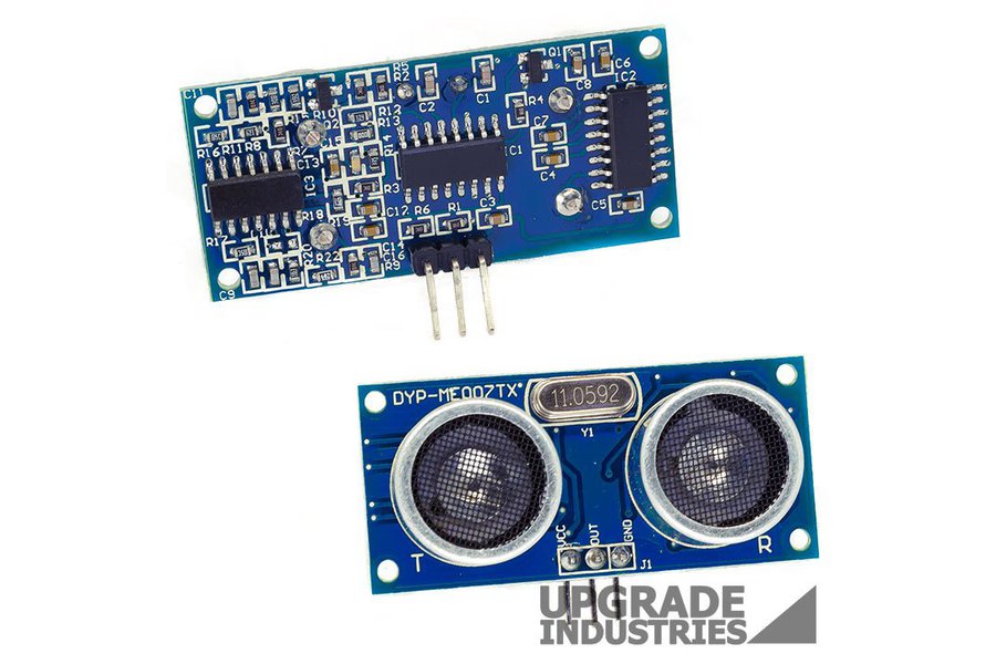 Serial Ultrasonic Distance Sensor from upgradeindustries on Tindie