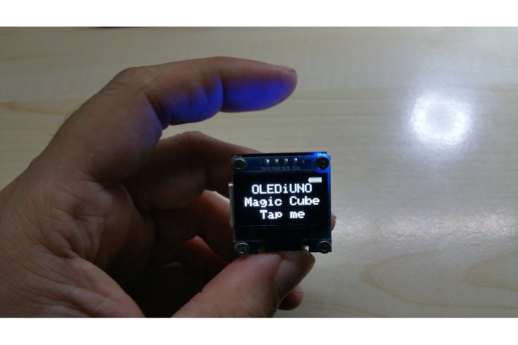 OLEDiUNO Magic Cube, ask me if you want to know it from Phoenix CNC ...