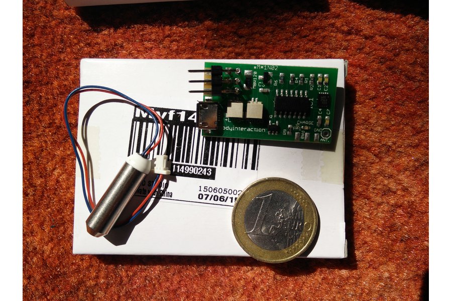 Body Interaction 1 Vibrator Development Board From South On Tindie