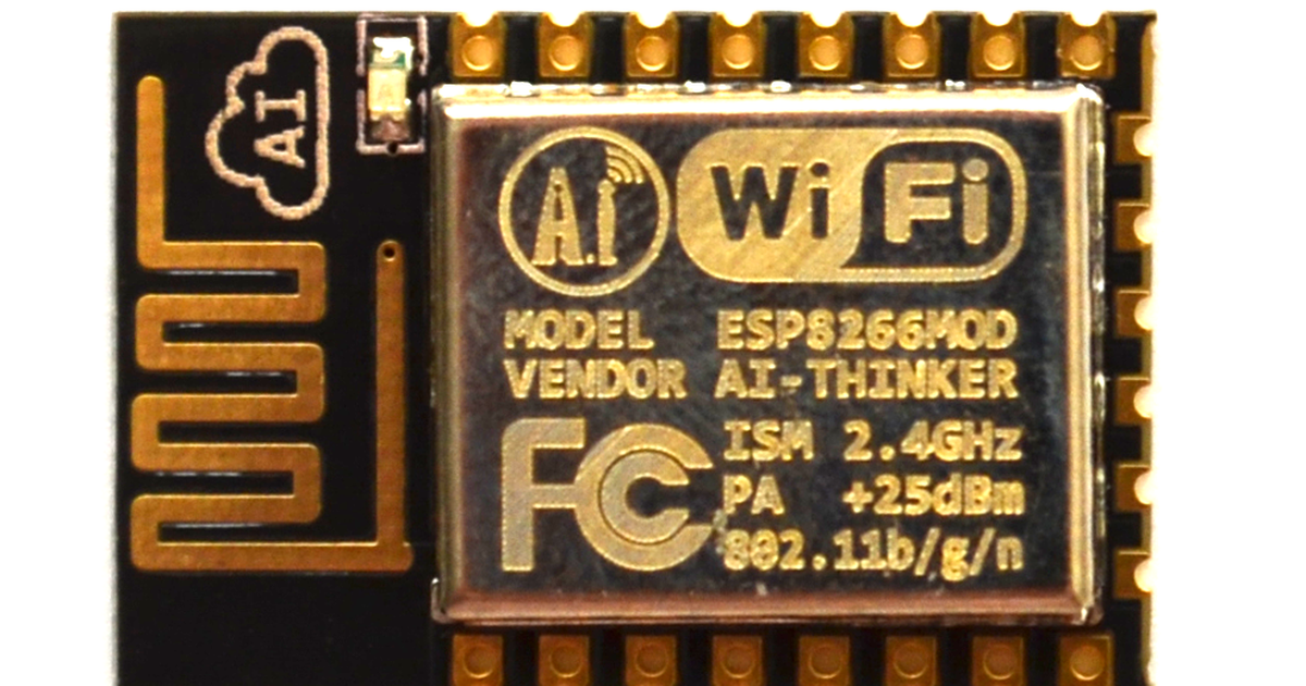 ESP-12E Surface Mount Module (ESP8266) from FriedCircuits on Tindie