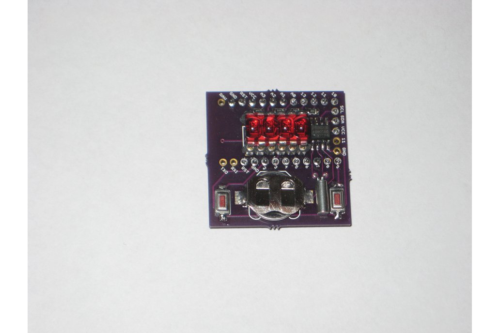 Promini Clock Shield Kit With Bubble Led Display From Florinc On Tindie