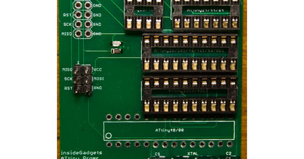 ATtiny Programmer Adapter PCB v1.2 from insideGadgets on Tindie