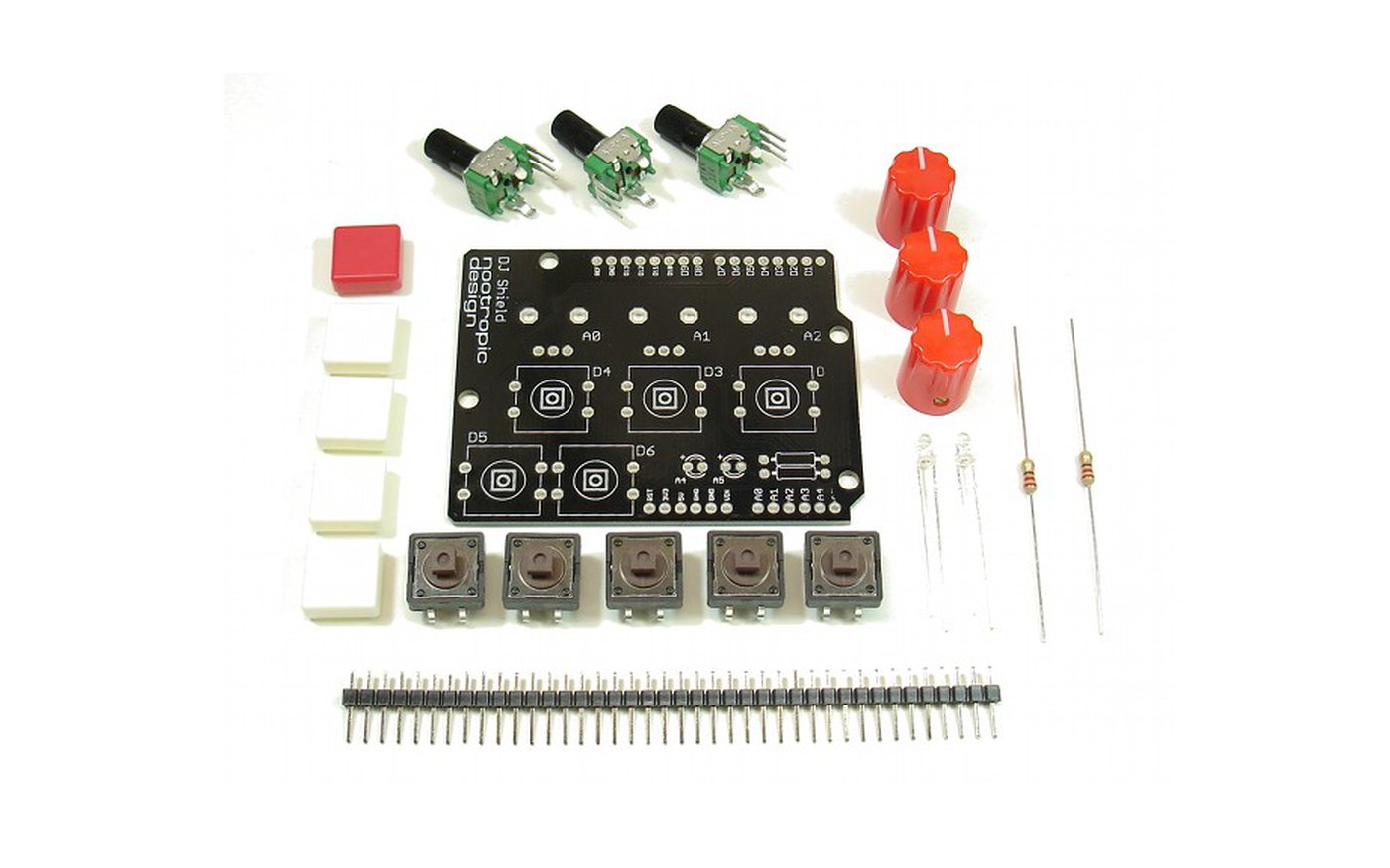 DJ Shield - Kit from nootropic design on Tindie