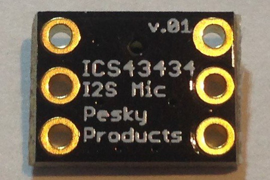 ICS43434 I2S Digital Microphone from onehorse on Tindie