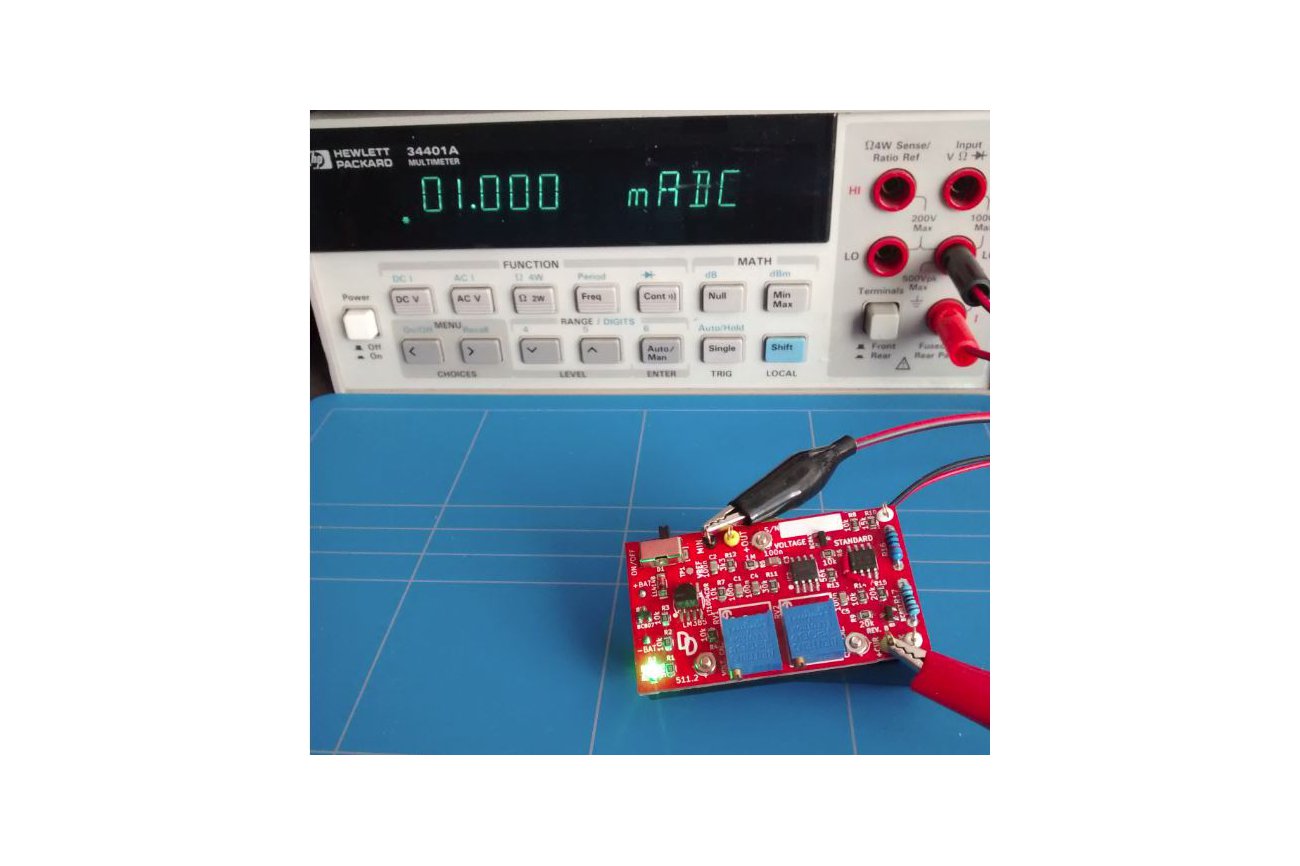 Voltage standard reference multimeter tester from Digidata on Tindie