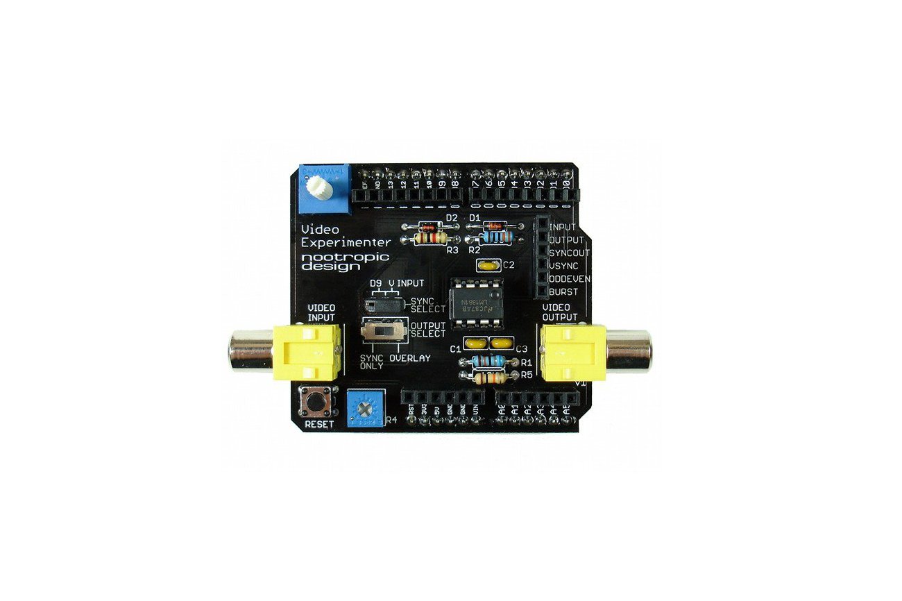 Video Experimenter Shield - Kit from nootropic design on Tindie