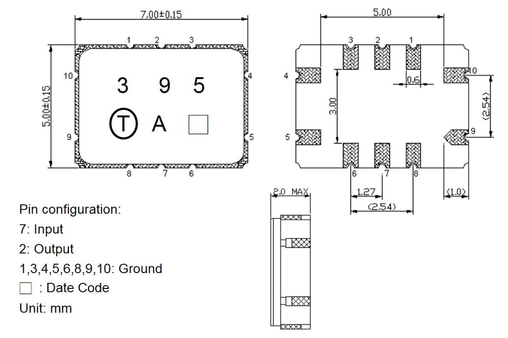 TAI-SAW TA0395A SAW Filter from Wegmatt LLC on Tindie