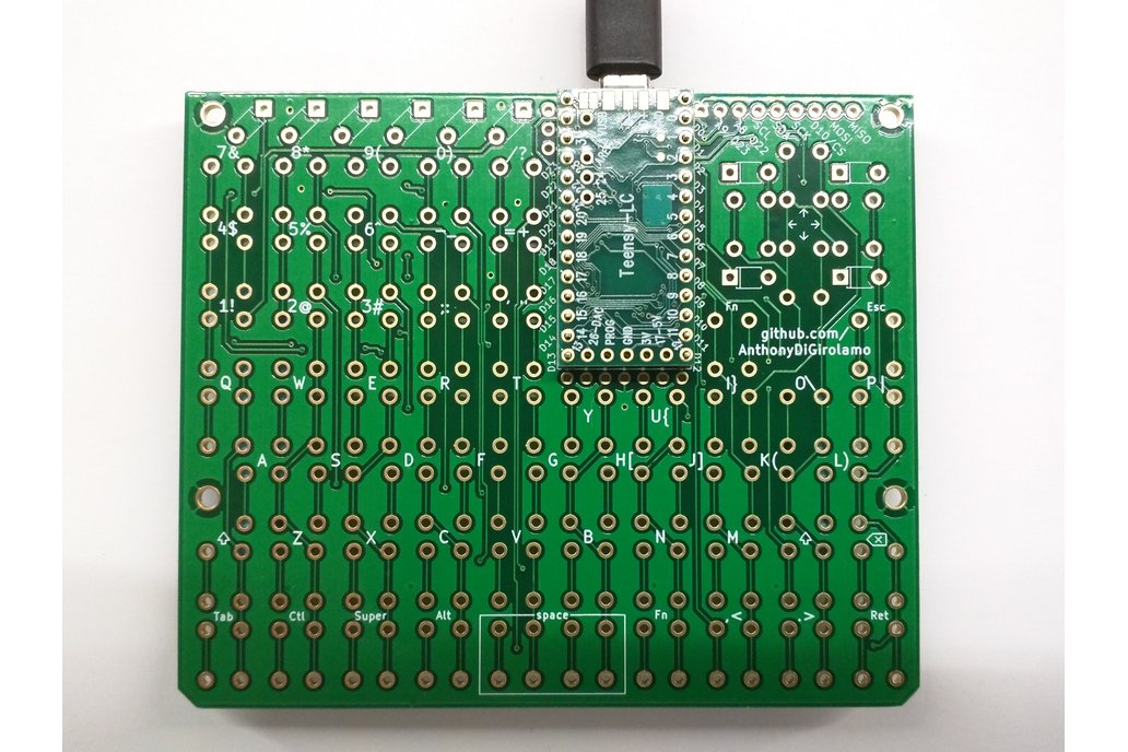 Teensy Thumb Keyboard - PCB only from Anthony DiGirolamo on Tindie