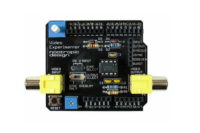 Audio Hacker Shield Assembled From Nootropic Design On Tindie
