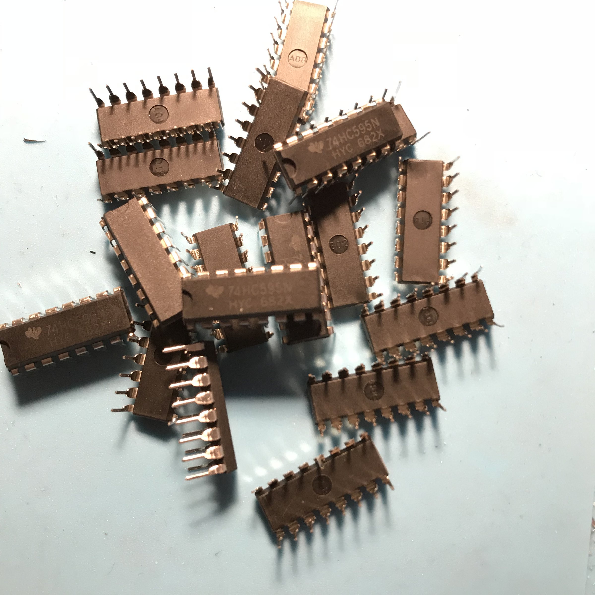 10 Pieces Of 8 Bit Shift Register SN74HC595 from Snaptekk on Tindie