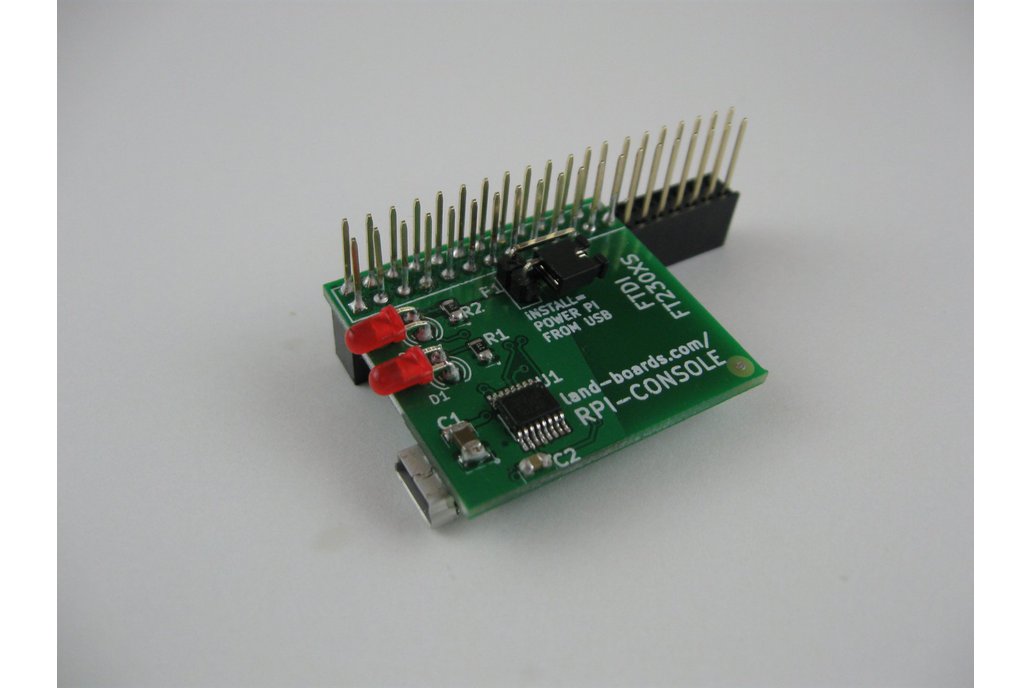 Raspberry Pi Console Card (RPI-CONSOLE) from land-boards on Tindie