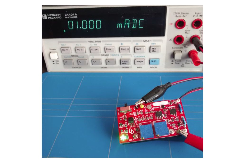 Voltage standard reference multimeter tester from Digidata on Tindie