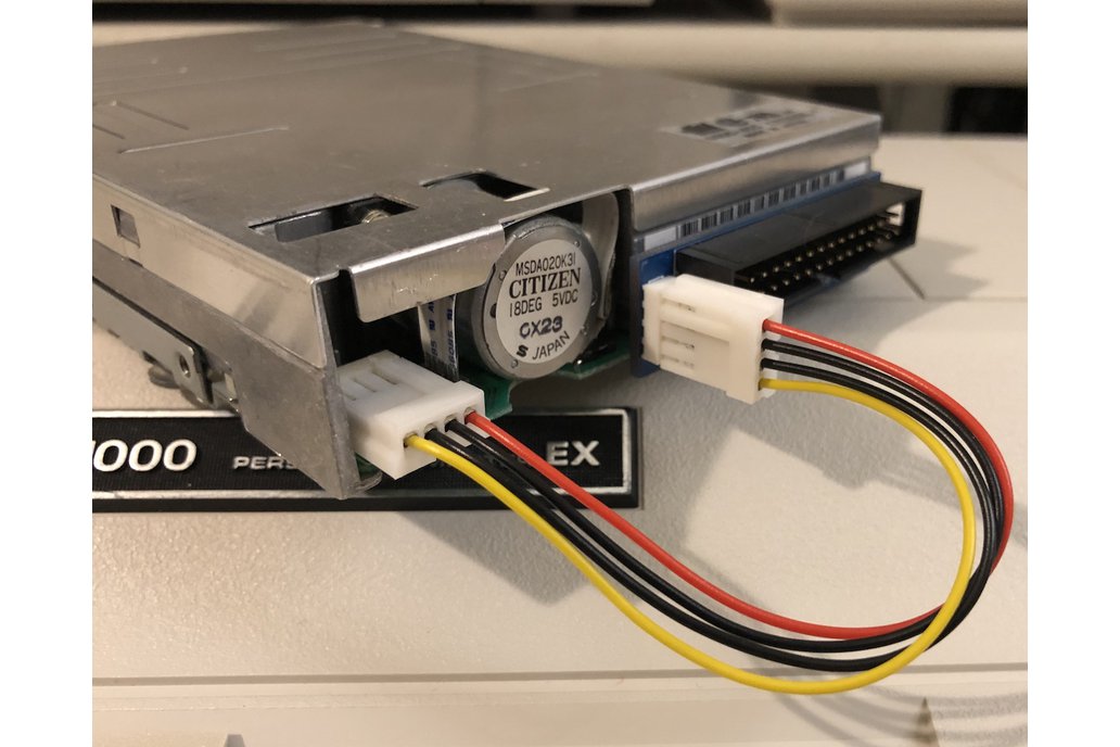 floppy disk drive connector