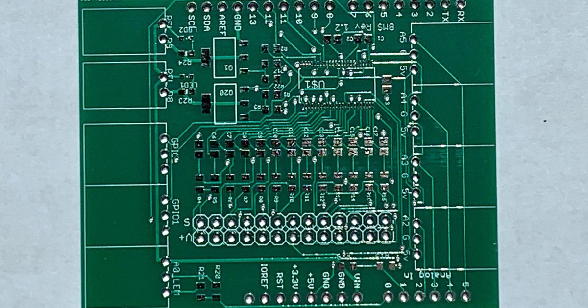 Arduino LTC6804 Battery Management System PCB from ProtoMechatronics on ...