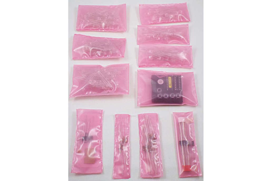 Analog Style LED Clock Kit from Tron-X on Tindie