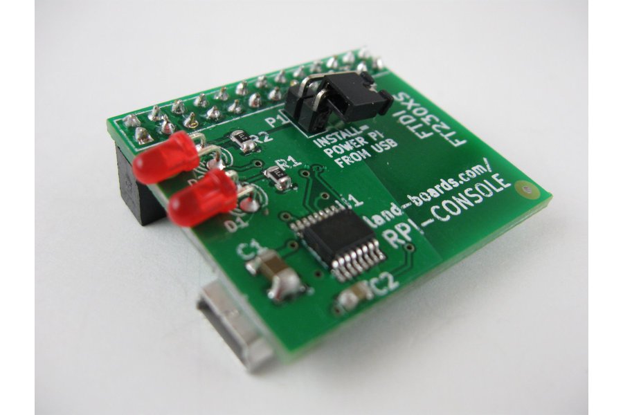 Raspberry Pi Console Card (RPI-CONSOLE) from land_boards on Tindie