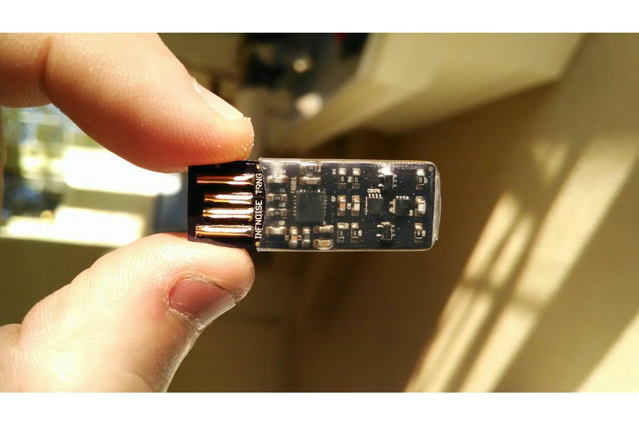 Infinite Noise true random number generator from WaywardGeek on Tindie