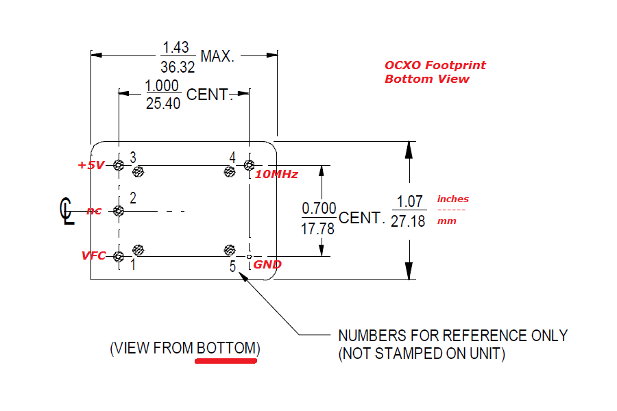 10MHz OCXO Frequency Standard Module or Kit from AnalysIR on Tindie