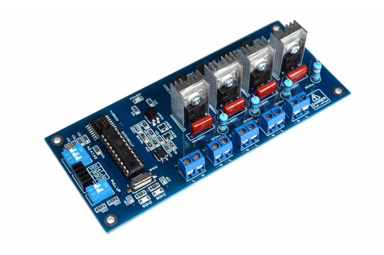 I2C 4CH AC LED Dimmer Module from Bugrovs2012 on Tindie