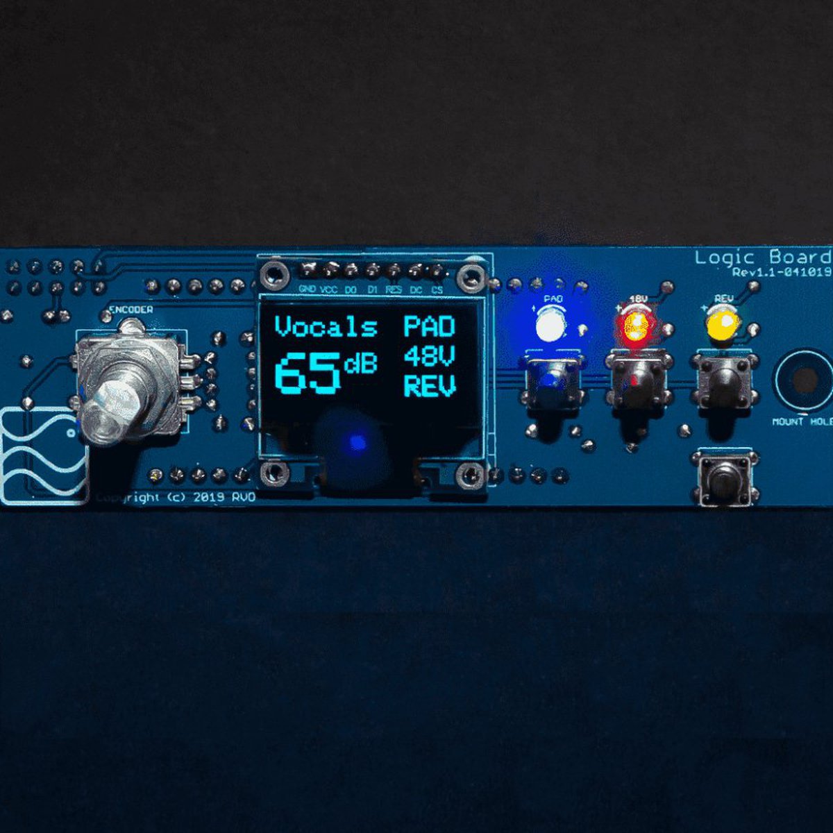 preamp mic digital echo